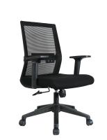 China Middle Back 620W*565D*1060H Revolving Mesh Staff Chair for sale