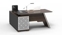 China Modern Melamine Executive Office Table 0.3343CBM Volume for sale