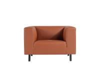 China Tufted Leather Modular Office Reception Sofa Free Combination for sale