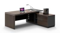 China ISO9001 CEO Manager Executive Office Table E1 Level Melamine Board for sale