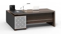 China ISO9001 CEO Manager Executive Office Table E1 Level Melamine Board for sale