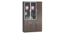 China ISO 14001 Office Bookcase Cabinet With Doors Space Saving Shelf for sale