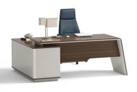 China Commercial Executive Office Table Australian Oak + Gray Color for sale