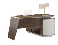 China Commercial Executive Office Table Australian Oak + Gray Color for sale