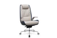 China High Back Leather Swivel Revolving Chair Lock At 3 Positions for sale