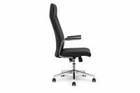 China Black PU Leather Revolving Chair Executive Manager Office Chair for sale