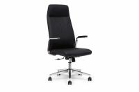 China Black PU Leather Revolving Chair Executive Manager Office Chair for sale
