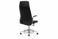 China Black PU Leather Revolving Chair Executive Manager Office Chair for sale