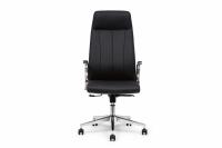 China Black PU Leather Revolving Chair Executive Manager Office Chair for sale