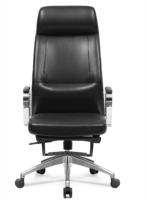 China Executive Swivel PU Leather Revolving Chair With Castors for sale