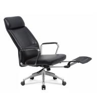 China Executive Swivel PU Leather Revolving Chair With Castors for sale