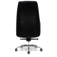 China Aluminum Base High Back Leather Executive Chair Lock At 3 Positions for sale
