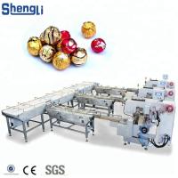 China Customized Chocolate Wafer Ball Packing Machine 200-300ppm Automatic Packaging Line for sale
