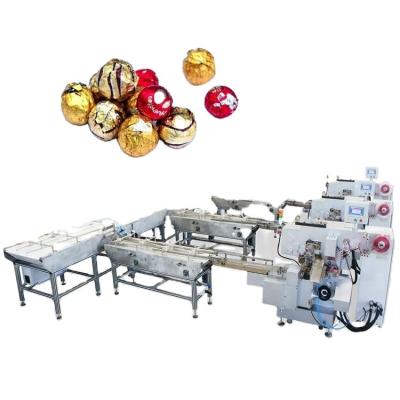 China Tresor Dore Aluminum Foil Chocolate Packing Machine 260ppm 1600kg Weight for sale