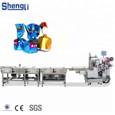 China Multifunction Chocolate Candy Twist Packing Machine 200-300 Pics/Min 10-32mm for sale