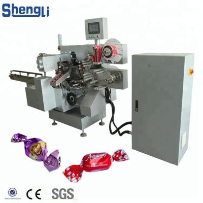 China Horizontal Double Twist Candy Wrapping Machine 300 ppm 2960x1560x2150 mm for sale