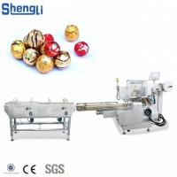 China Full Automatic Chocolate Wafer Ball Packaging Machine 200-300 Pics/Min SL-SBJS260 for sale