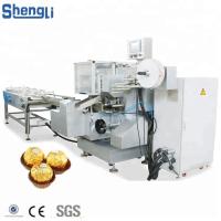 China PLC Controlled Customized Flow Wrap Machine for Chocolate Wafer Ball 200-300ppm for sale