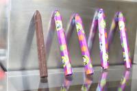 China Pencil Chocolate Wrapping Machine 180-260 Pcs/min High Speed Automatic Packaging for sale