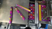 China Pencil Chocolate Wrapping Machine 180-260 Pcs/min High Speed Automatic Packaging for sale
