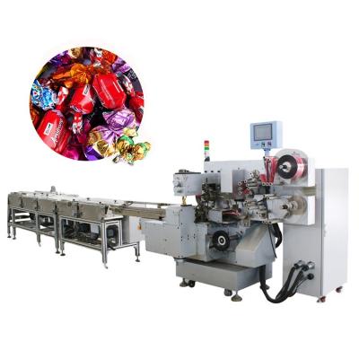 China Double Twist Candy Wrapping Machine Parts 200-350 Pcs/min for Multi-function Packing for sale