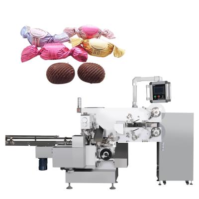 China Automatic Double Twist Candy Packing Machine 200-350 Pics/Min for L15-55 W5-30 H2-25mm Products for sale