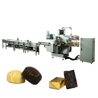 China Automatic Tea Block Paper Packaging Machine 200-300 PPM 3KW Customizable for sale
