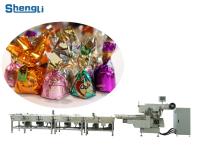 China Automatic Horizontal Wrapping Packing Machine 300pcs/min for Candy Chocolate Packaging 380V for sale