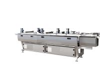 China Electric Driven Vienna Style Chocolate Wrapping Machine 300ppm Belt Packaging Machine for sale