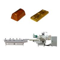 China Automatic Chocolate Envelop Fold Wrapping Machine 240-260 Packs Per Minute 380V for sale