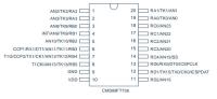 China CMS89FT73x EEPROM IC CHIP 16MHz 8K Flash 256Bytes RAM 320Bytes Touch RAM for sale