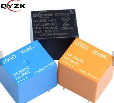 China 12v Switching Relay JQC-3F Spdt Pcb 5 Pin T73 DC 48v 24v 12 Volt 5v Electromagnetic for sale