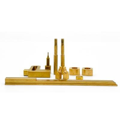 China High Precision Custom Brass CNC Machining Services For Electronic Parts for sale
