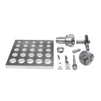 China Industrial CNC Spare Parts , CNC Precision Components Turning Drilling Machining for sale