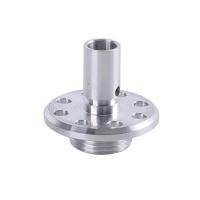 China Stainless Steel CNC Electronic Parts Components With Sandblast Electroplating for sale