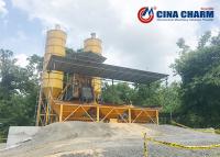 China HZS50 ready mixed concrete batching plant fixed type concrete mixing plant portable concrete batching plant for sale