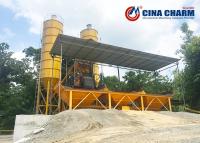 China HZS50 ready mixed concrete batching plant fixed type concrete mixing plant portable concrete batching plant for sale