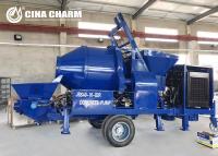 China Construction Machine Diesel Concrete Pump With Hydraulic Double Cylinder Pump System for sale