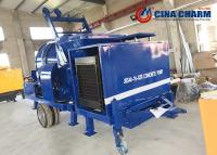 China Construction Machine Diesel Concrete Pump With Hydraulic Double Cylinder Pump System for sale