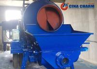 China Construction Machine Diesel Concrete Pump With Hydraulic Double Cylinder Pump System for sale