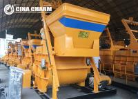 China Twin Shaft Concrete Mixer Machine Easy Operate With 500L Discharging Capacity for sale