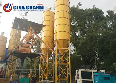 China 100 Ton Cement Silo With Vibrators For Grain / Fly Ash / Bulk Material Storage for sale