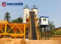 China Skip Hopper Type Concrete Batching Station JS1000 Auto Concrete Mixer Plant one cubic plant for sale