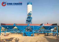 China Fixed Lift Hopper Dry Mix Skip Type Stationary Concrete Batching Plant Price stationary concrete batching plant for sale