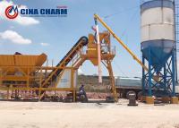 China portable concrete mixing plant HZS75,mobile concrete plant on hot sale ready mix concrete plant for sale