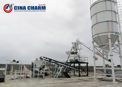China HZS35 35m3/h small concrete batching plant price mobile concrete batch plant ready mix concrete batching plant for sale