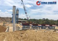 China 60m3/h Belt Conveyor Type Concrete Batching Plant ready mixed concrete batching plant mobile concrete mixing plant for sale