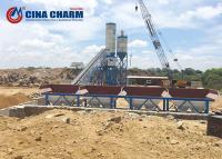 China 60m3/h Belt Conveyor Type Concrete Batching Plant ready mixed concrete batching plant mobile concrete mixing plant for sale