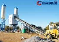 China 60m3/h Belt Conveyor Type Concrete Batching Plant ready mixed concrete batching plant mobile concrete mixing plant for sale