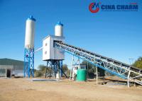 China 60m3/h Belt Conveyor Type Concrete Batching Plant ready mixed concrete batching plant mobile concrete mixing plant for sale